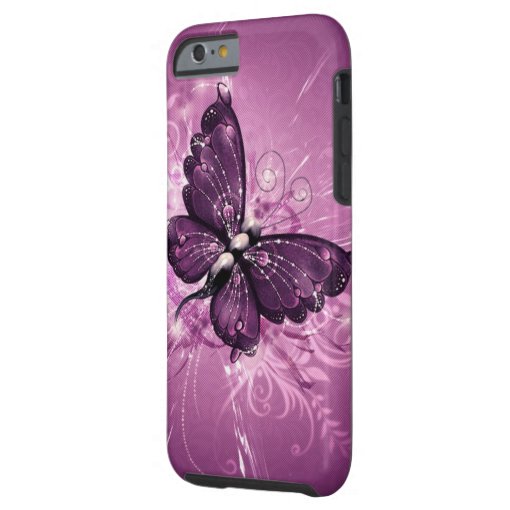 purple butterfly vector art Case-Mate iPhone case | Zazzle