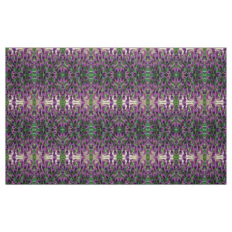 Elegant Gold and Crimson Calla Lilies Fabric | Zazzle