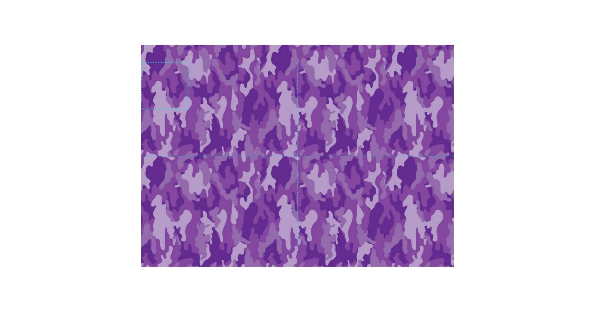 Purple Camo Camouflage Military Army Pattern Fabric | Zazzle