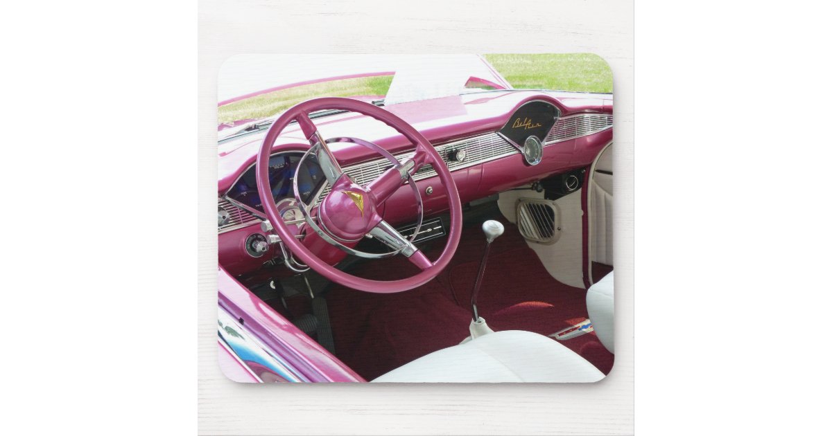 Purple Chevy Bel Air Mouse Pad | Zazzle