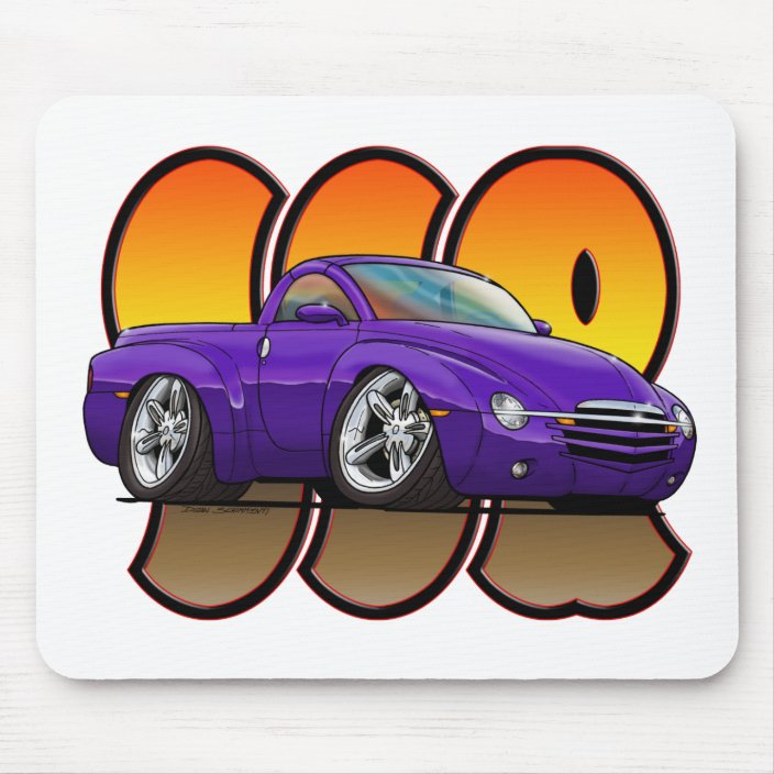 Purple Chevy SSR Mouse Pad | Zazzle.com