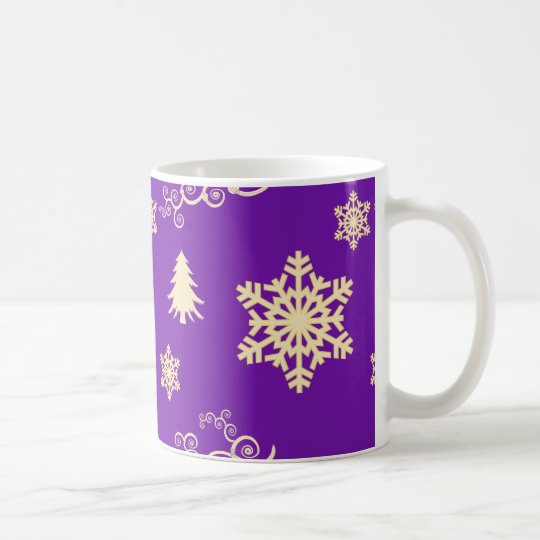 Purple Christmas Coffee Mug | Zazzle.com