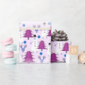 Purple Christmas Wrapping Paper | Zazzle