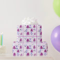Purple Christmas Wrapping Paper | Zazzle