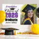 Purple Class of 2026 Graduation Party Photo Banner | Zazzle