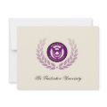 Purple College University Graduation Announcements | Zazzle