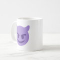 Purple Devil Emoji Coffee Mug | Zazzle