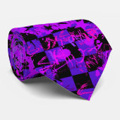 Purple Emo Scene Neck Tie | Zazzle