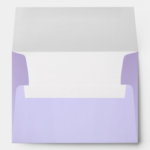 Purple Envelope 5 x 7 | Zazzle