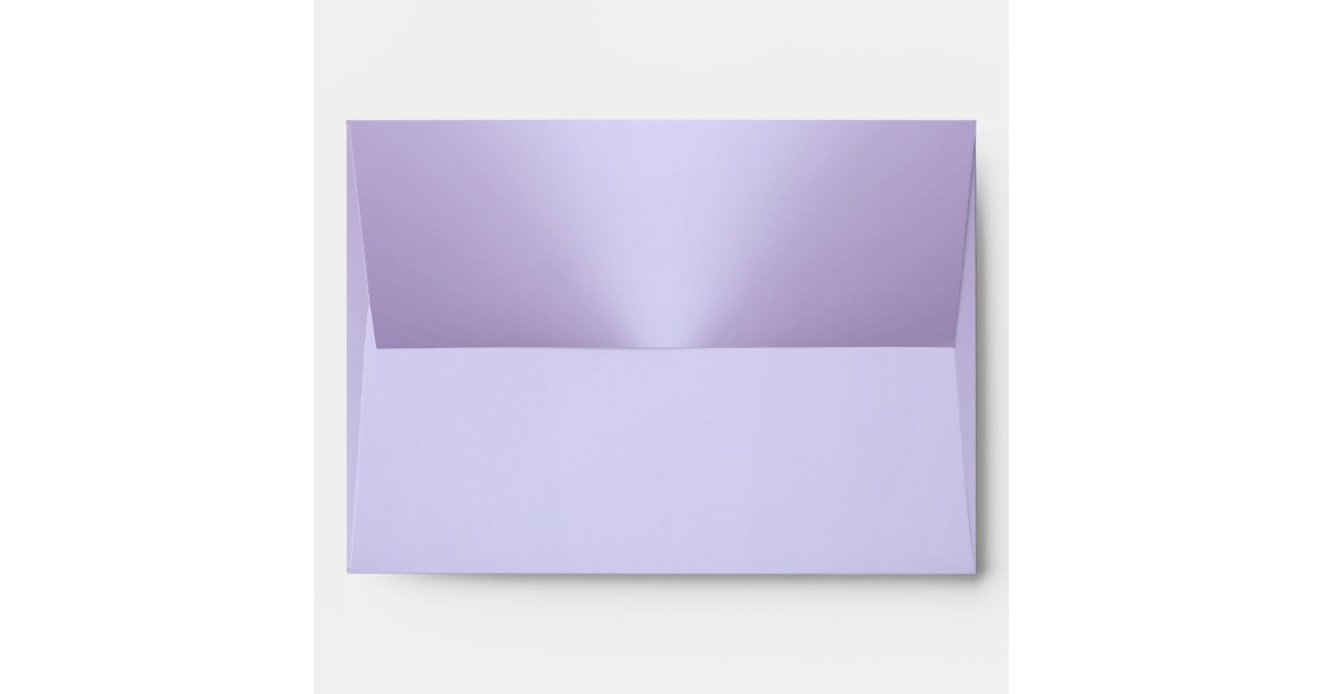 Purple Envelope 5 x 7 | Zazzle.com