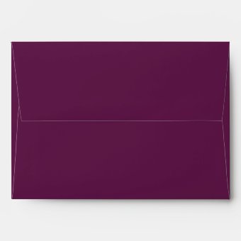 Purple Envelope For 5X7 Invitation | Zazzle