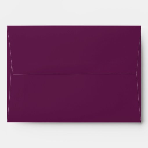 Purple Envelope For 5X7 Invitation | Zazzle