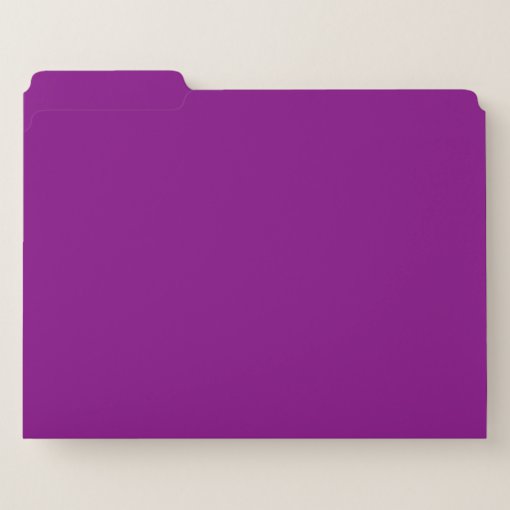 Purple File Folder | Zazzle