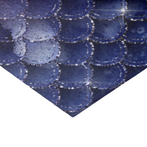 Purple Fish Scales Below a Starry Night Decoupage Tissue Paper | Zazzle