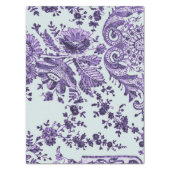 Purple Floral Lace Pattern Tissue Paper | Zazzle