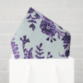 Purple Floral Lace Pattern Tissue Paper | Zazzle