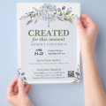 Purple Floral Women's Church Conference Flyer | Zazzle