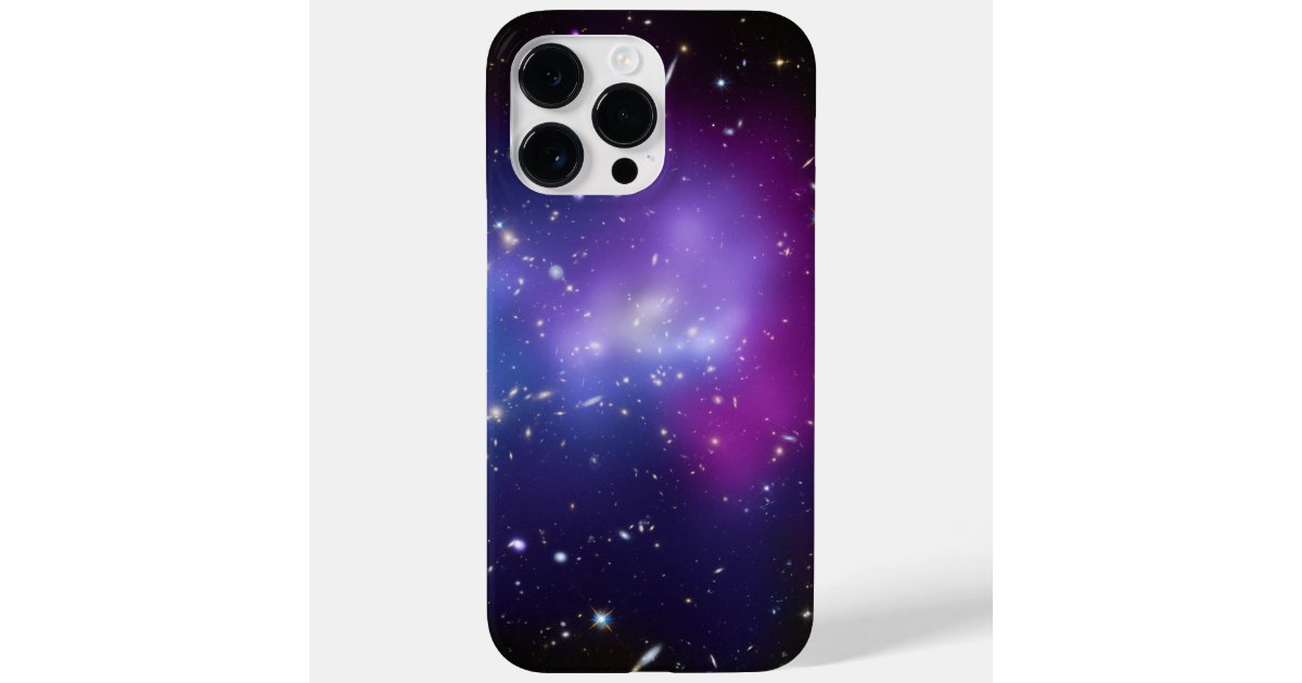 Purple Galaxy Cluster Space Photo Case-Mate iPhone Case | Zazzle