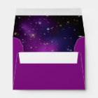 Purple Galaxy Cluster Elegant Celestial Envelope | Zazzle.com