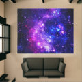 Purple Galaxy Rug - Outer Space Carpet Area Rug | Zazzle