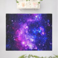 Purple Galaxy Rug - Outer Space Carpet Area Rug | Zazzle
