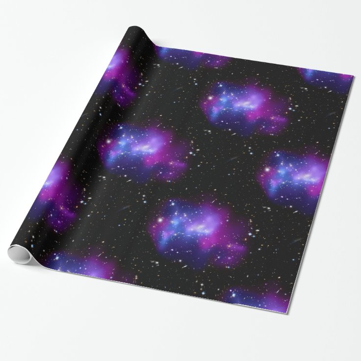 Purple Galaxy Universe Astronomy NASA Space Wrapping Paper | Zazzle