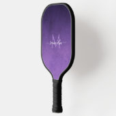 Purple Galaxy Universe Custom Monogram & Name Pickleball Paddle | Zazzle