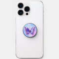 purple gems butterfly PopSocket | Zazzle
