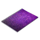 purple glitter notebook | Zazzle