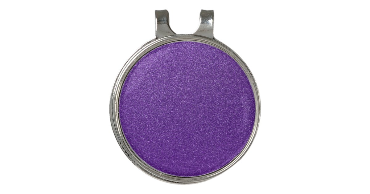 Purple Glitter, Sparkle, Glitter Background Golf Hat Clip | Zazzle