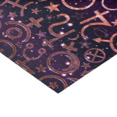 Purple Glittery Planetary Universe Space Planets Tissue Paper | Zazzle