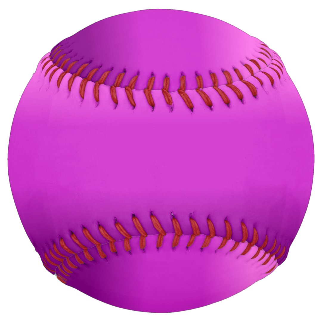 Purple Gradient Softball | Zazzle