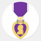 U.S. Military Purple Heart Medal Sticker | Zazzle.com