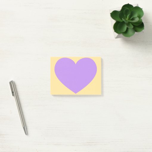 Purple Heart Post-it Notes | Zazzle