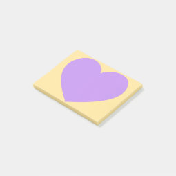 Purple Heart Post-it Notes | Zazzle