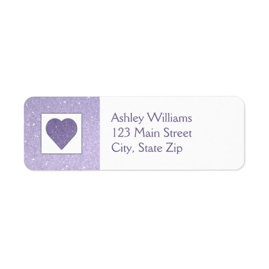 Purple Heart Return Address Labels | Zazzle.com