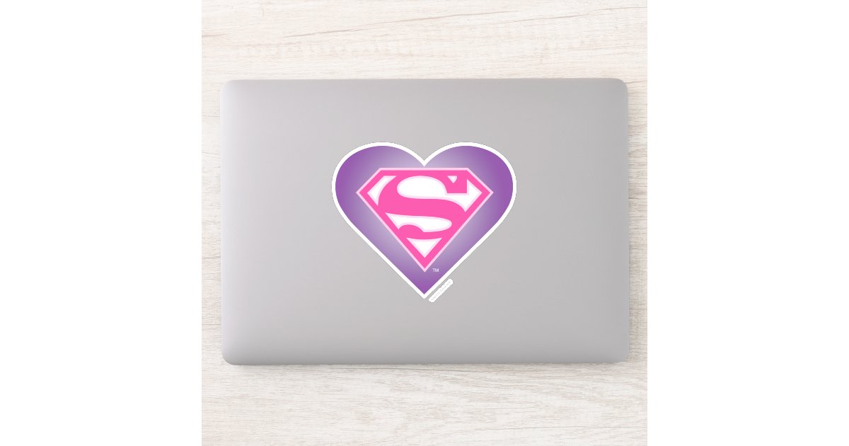 Purple Heart S-Shield Sticker | Zazzle