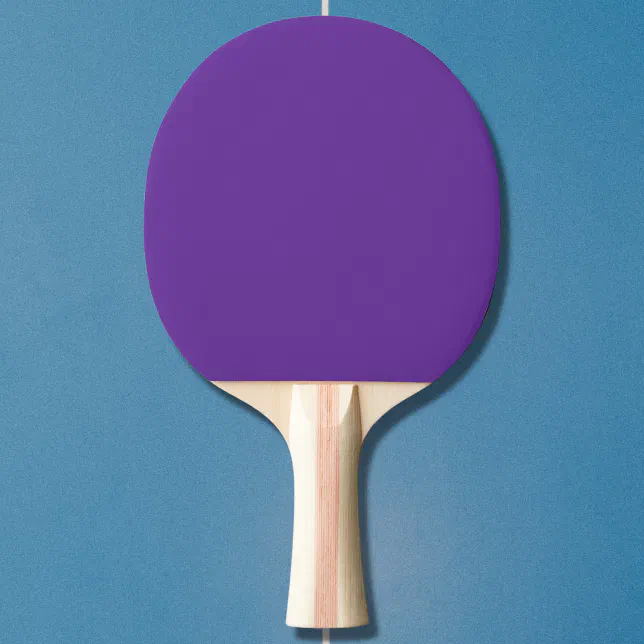 Purple Heart Solid Color Ping Pong Paddle | Zazzle