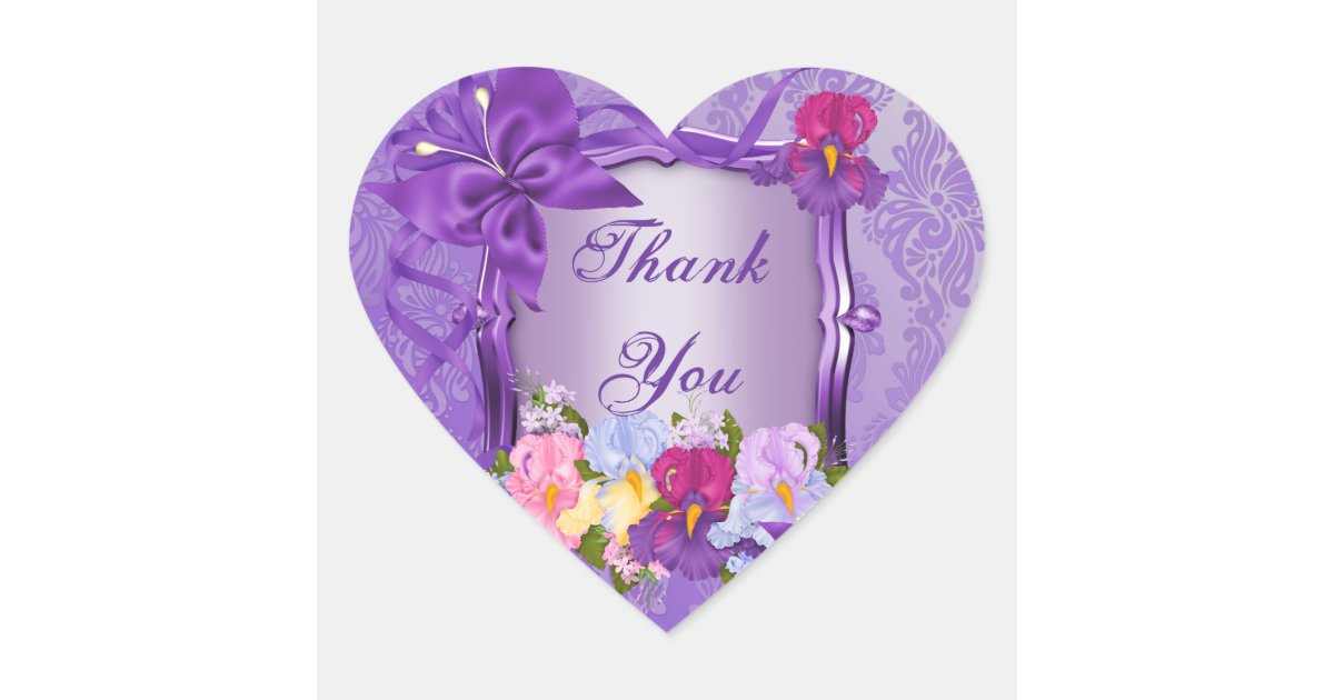 Purple Heart Sticker | Zazzle