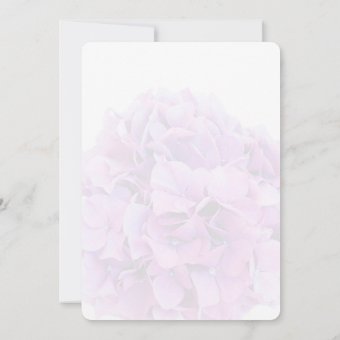 Purple hydrangea wedding invitations hydrangea4 | Zazzle