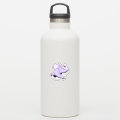 Purple Ice Skates Sticker | Zazzle