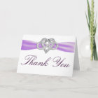 Infinity Heart Thank You Card | Zazzle.com
