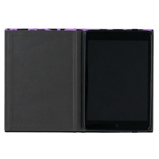 Purple Jaguar Print iPad Mini Case with Stand | Zazzle