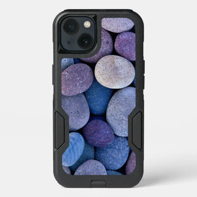 Purple Koi Fish Pond Pebbles Otterbox iPhone Case | Zazzle