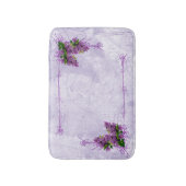 Purple Lilacs Bath Mat | Zazzle