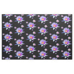 Lotus pattern fabric | Zazzle.com