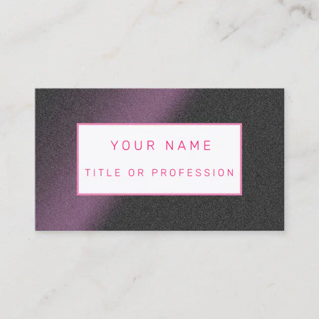 Purple Luxury Business Card | Zazzle