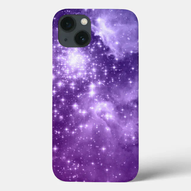 Purple Magic Stars Case-Mate iPhone Case | Zazzle
