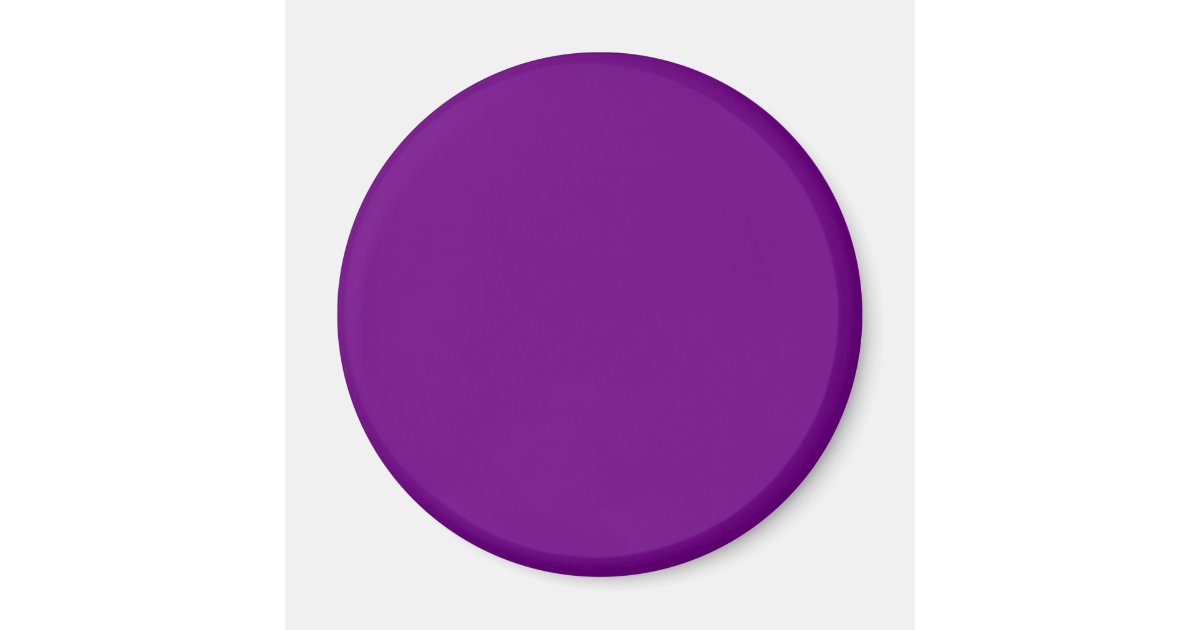 Purple Magnet | Zazzle