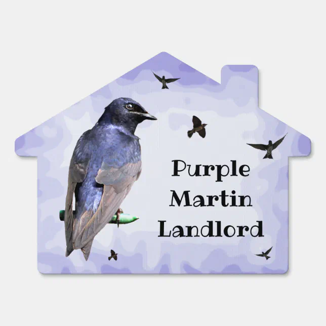 Purple Martin Sign | Zazzle
